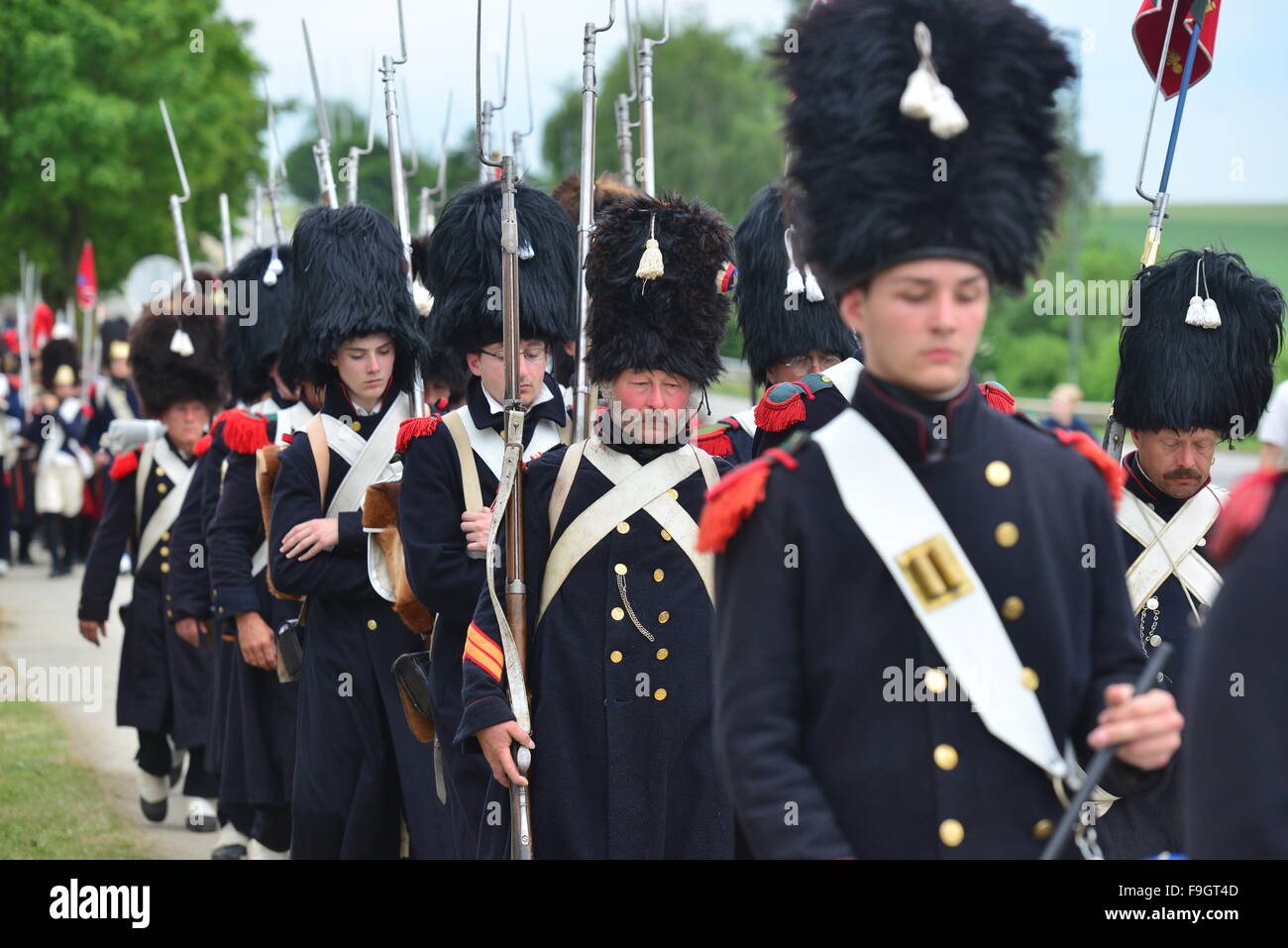 Battle of Waterloo, Waterloo, Bicentennial Stock Photo - Alamy