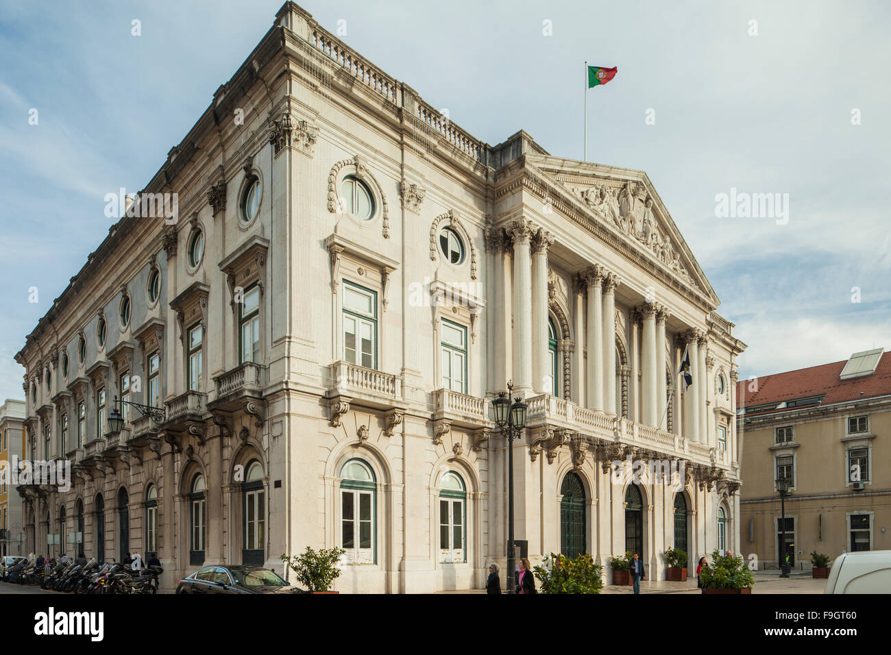 Lawcourt in Lisbon, Portugal Stock Photo - Alamy