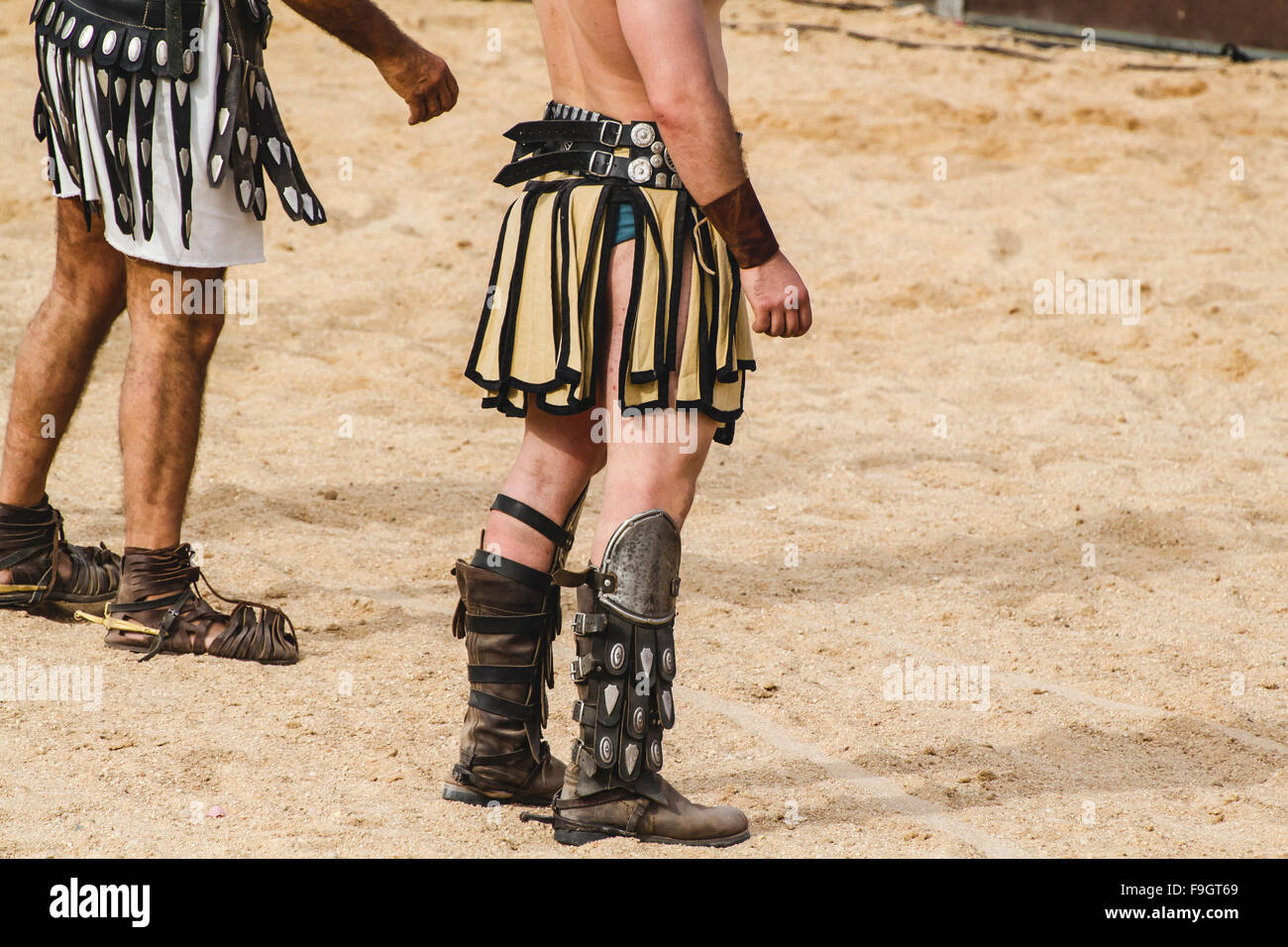 gladiator fighting in the arena of Roman circus Stock Photo - Alamy