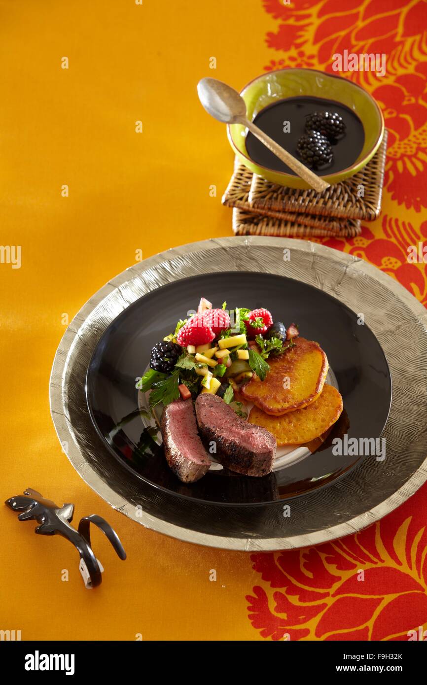 Ostrich dish hi-res stock photography and images - Alamy