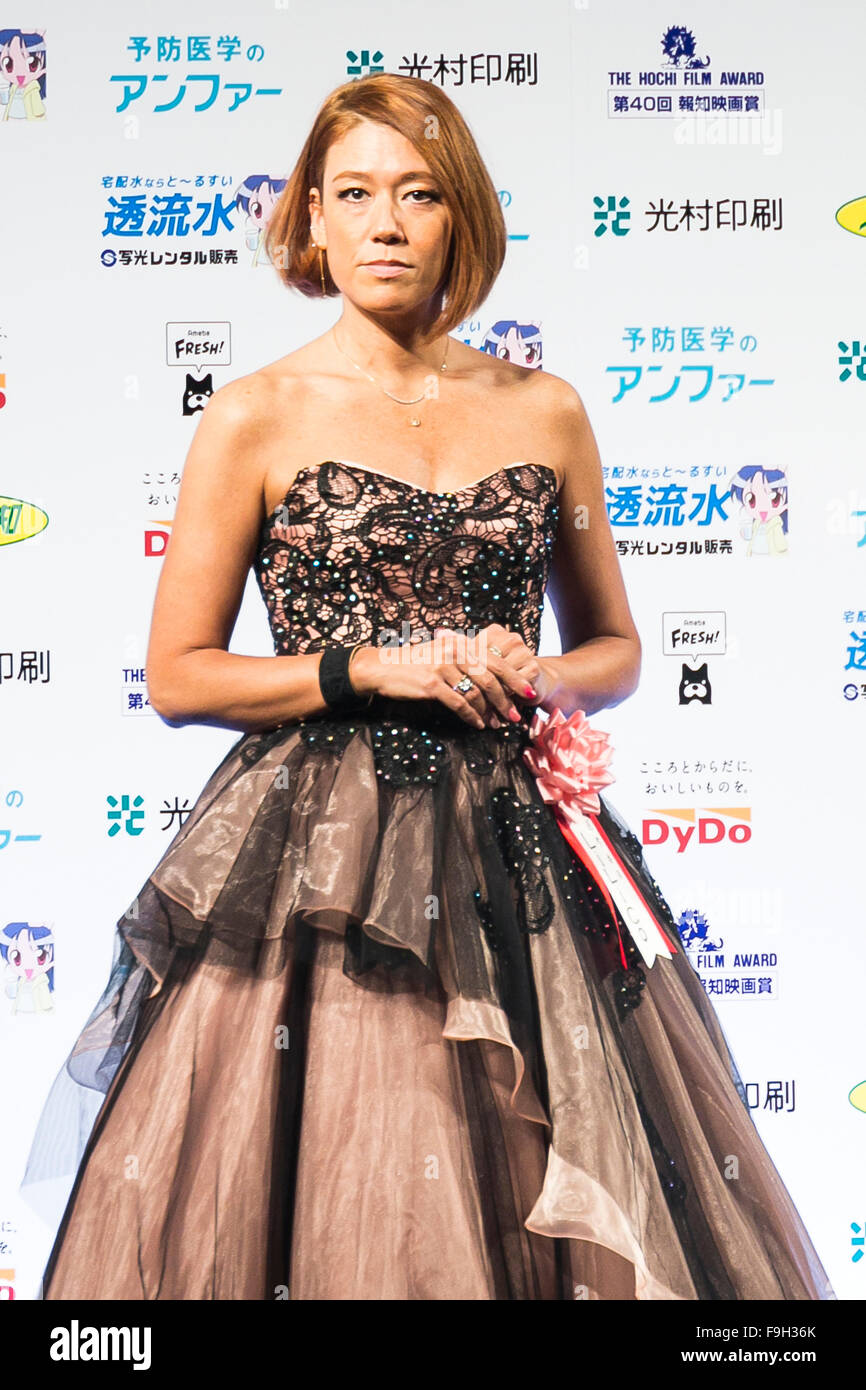 TV personality and film critic LiLiCo attends the 40th Hochi Film ...