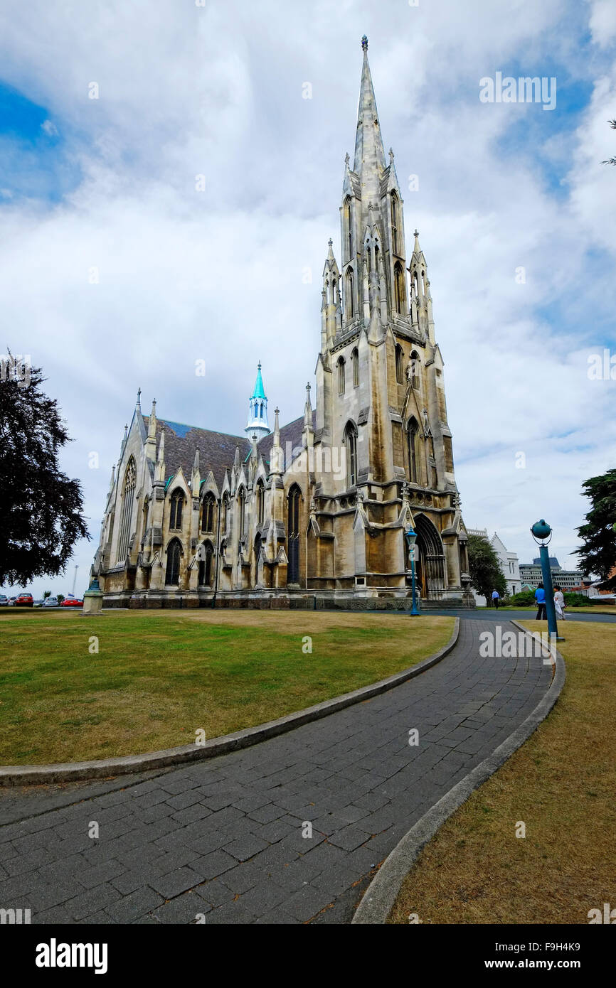 Downtown dunedin otago south island hi-res stock photography and images ...