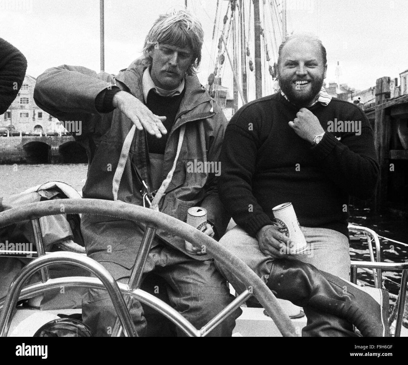 AJAXNETPHOTO - 14th August, 1979. PLYMOUTH, ENGLAND - FASTNET RACE - (l ...