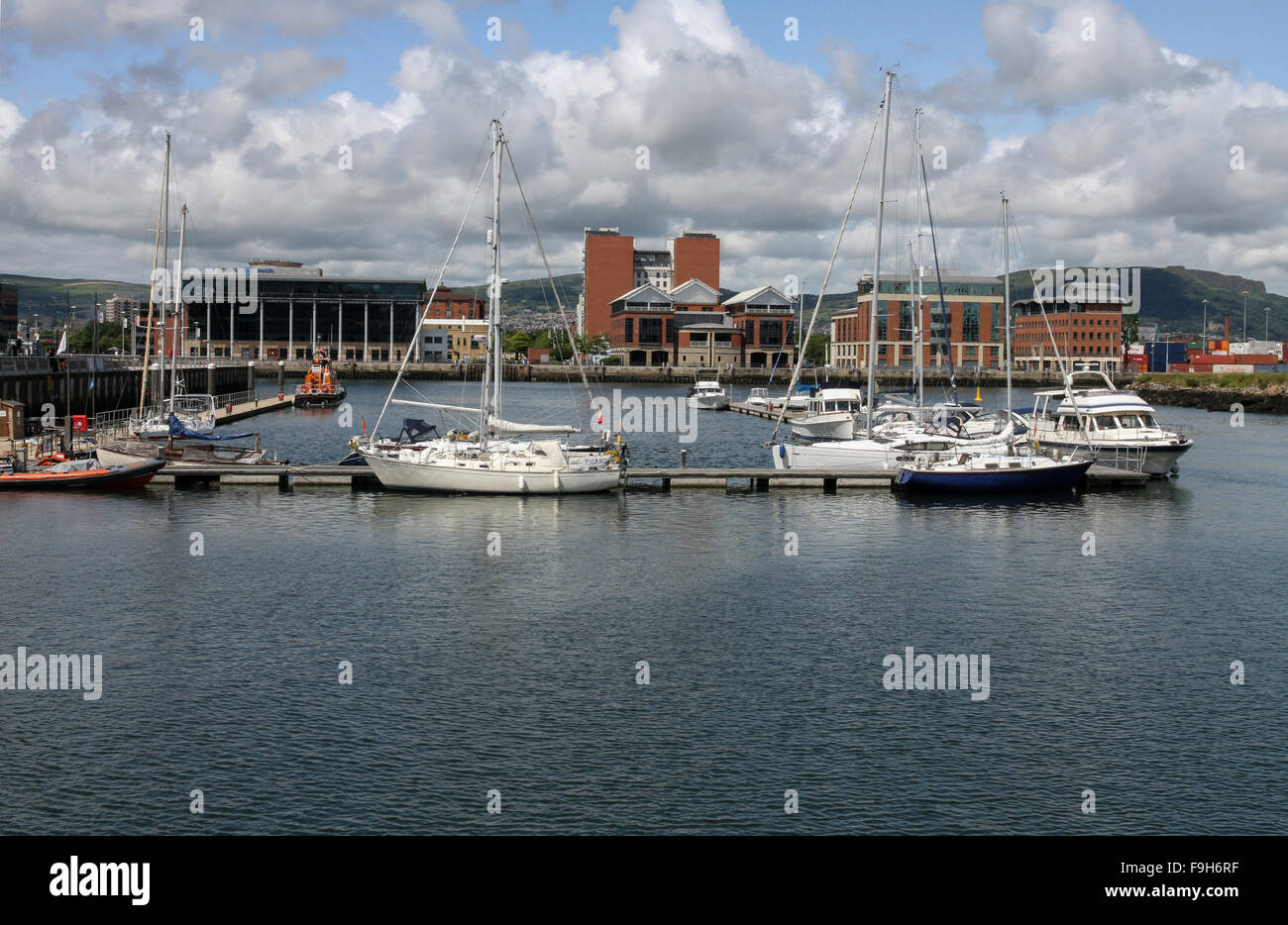 Abercorn Basin Belfast Stock Photos & Abercorn Basin Belfast Stock ...