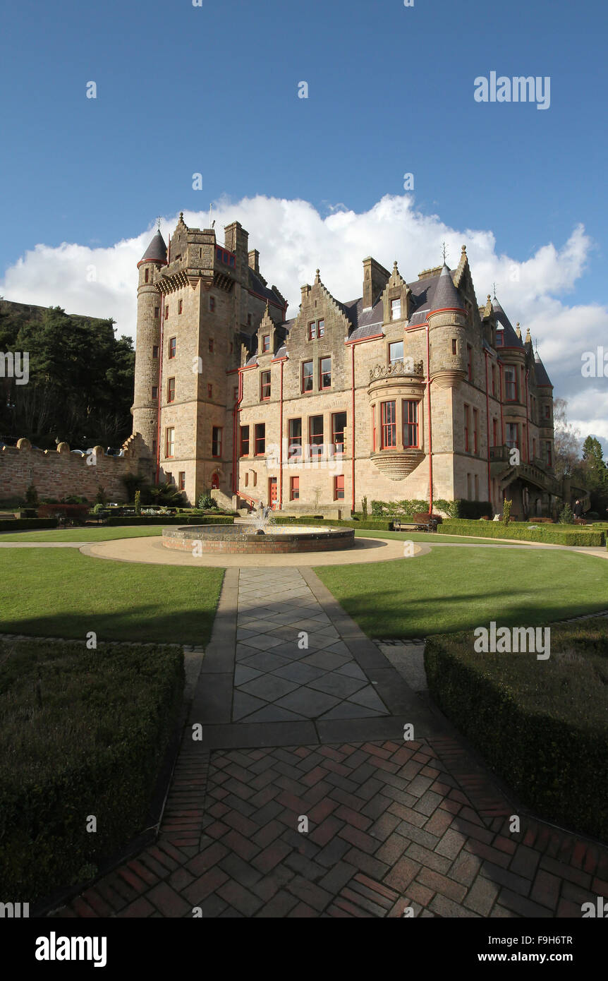 Belfast Castle in Cave Hill Country Park, Belfast, Northern Ireland ...