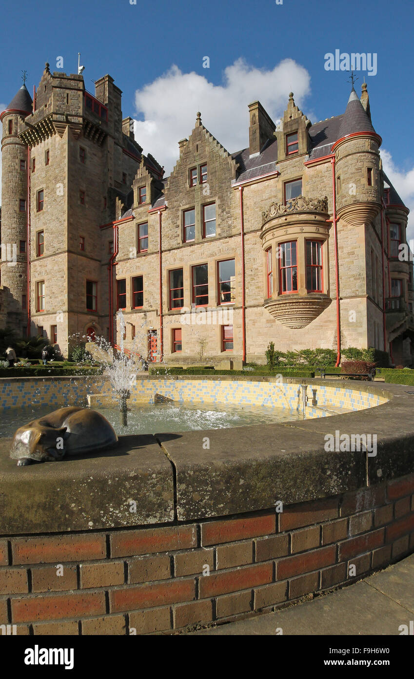 Belfast Castle in Cave Hill Country Park, Belfast, Northern Ireland ...