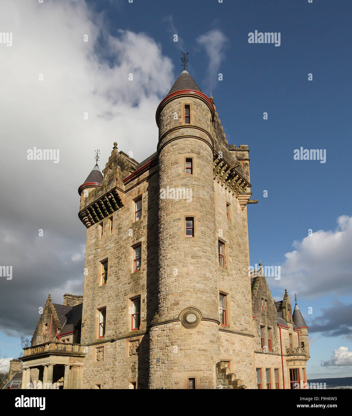 Belfast Castle in Cave Hill Country Park, Belfast, Northern Ireland ...