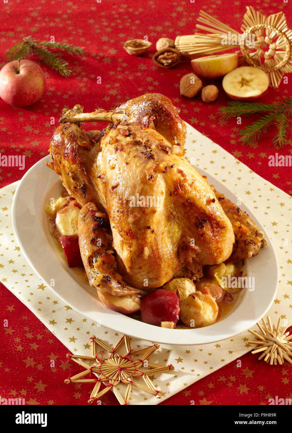 Ginger turkey roast Stock Photo - Alamy