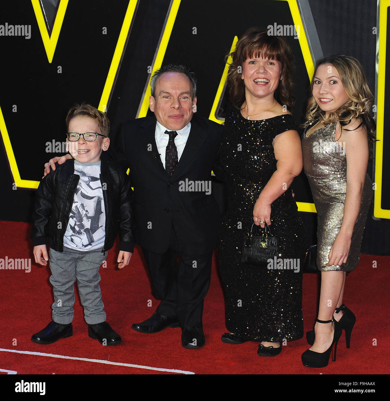 London, UK. 16th Dec, 2015. Warwick Davies attends the European ...