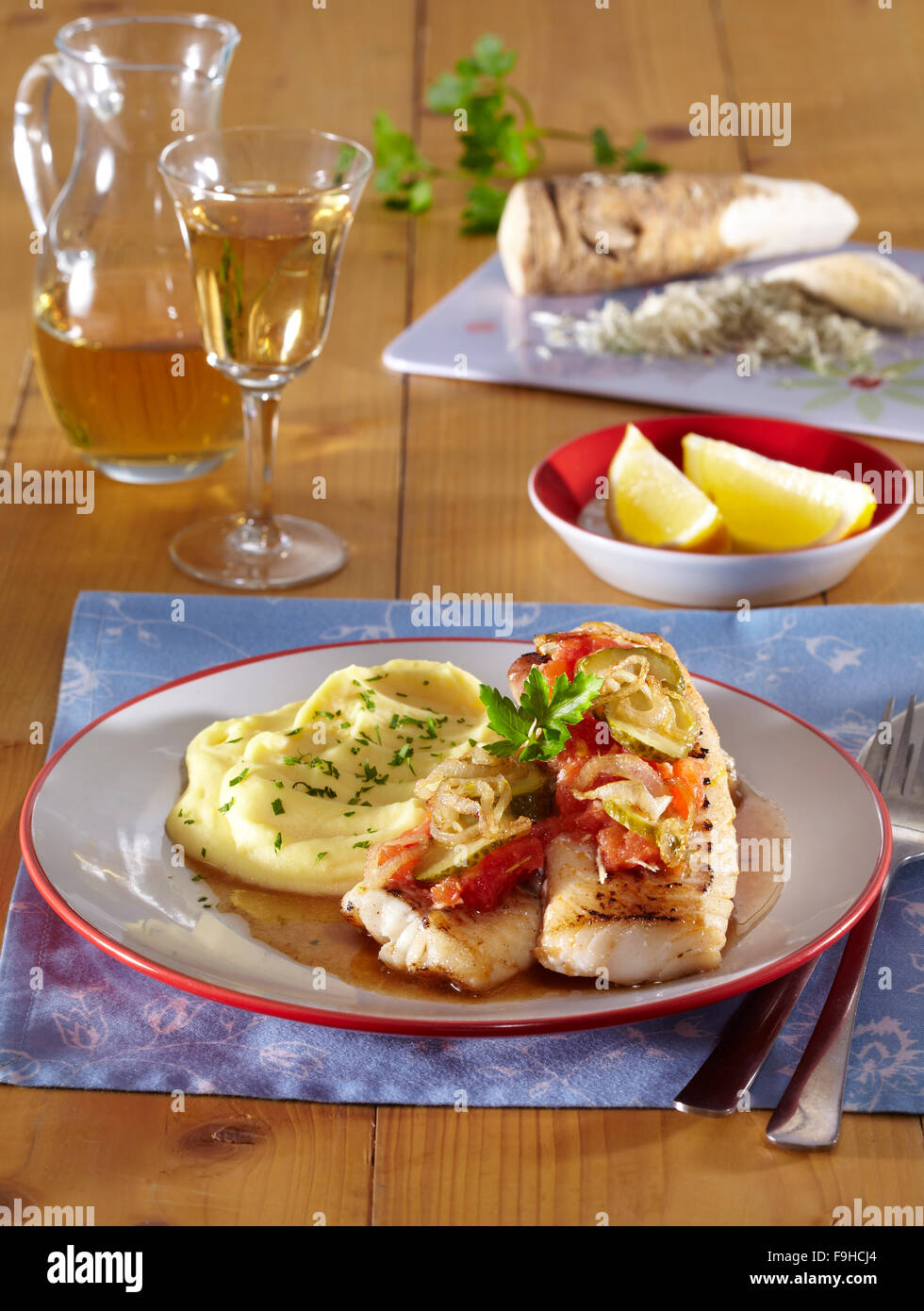 Rosted fish hi-res stock photography and images - Alamy