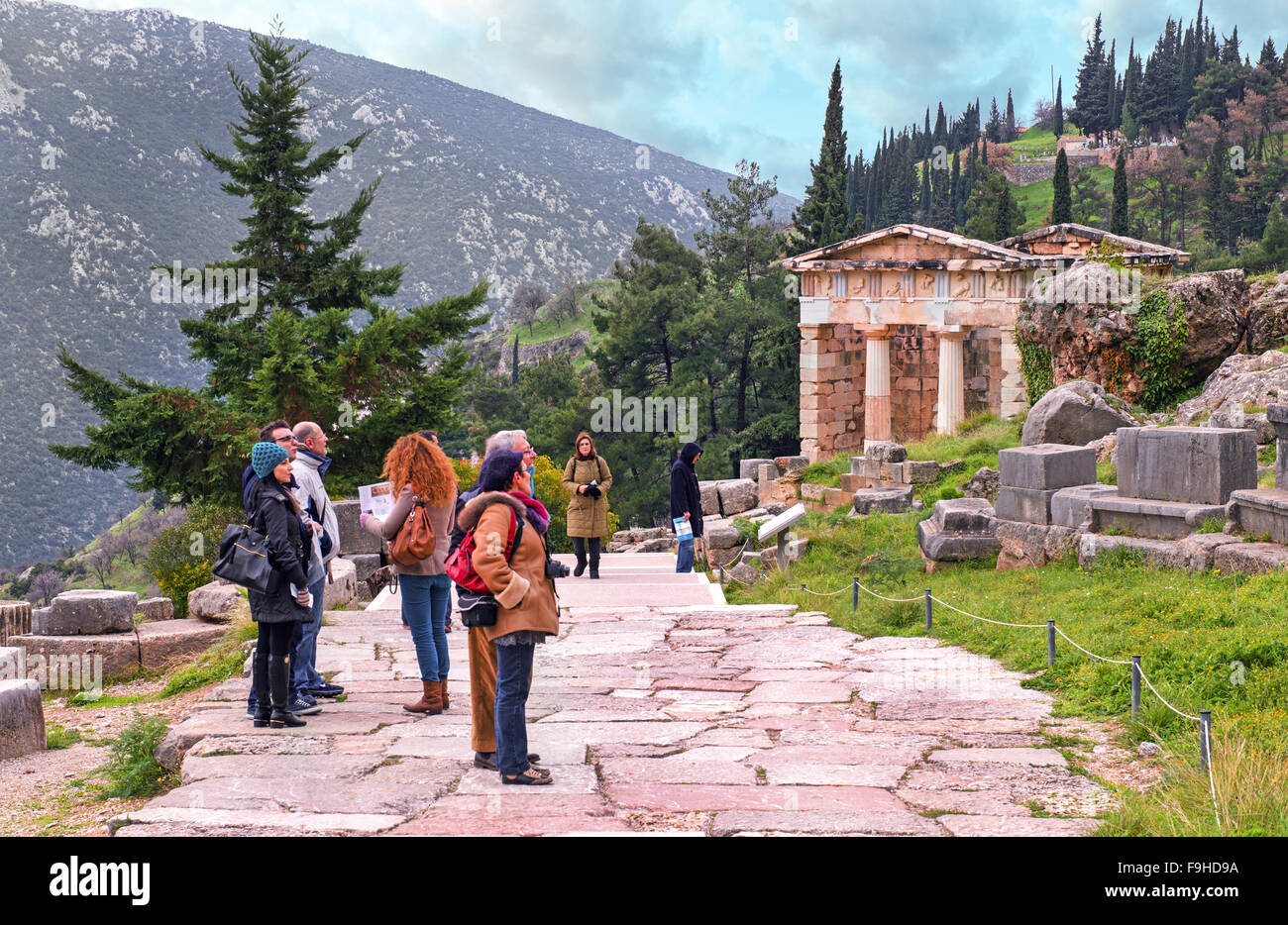 Sacred Way Delphi High Resolution Stock Photography and Images - Alamy