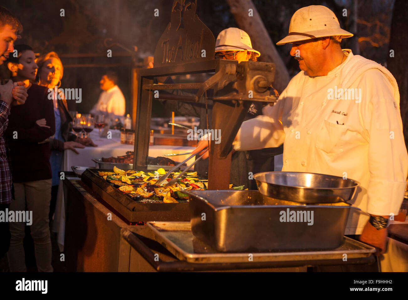 Chef Pascal Gode lectures at the BBQ Bootcamp, Alisal Guest Ranch ...