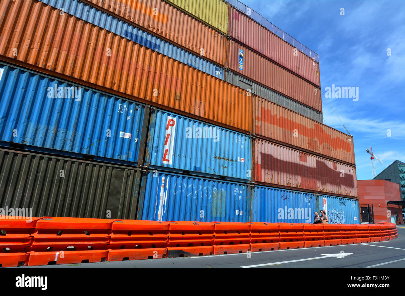 Used Shipping Container High Resolution Stock Photography and Images ...