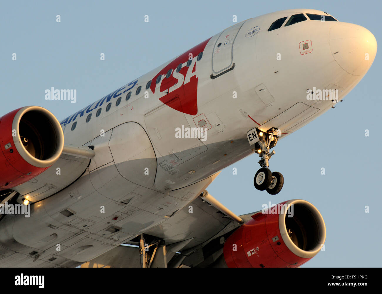 Airbus A319 of CSA Stock Photo - Alamy