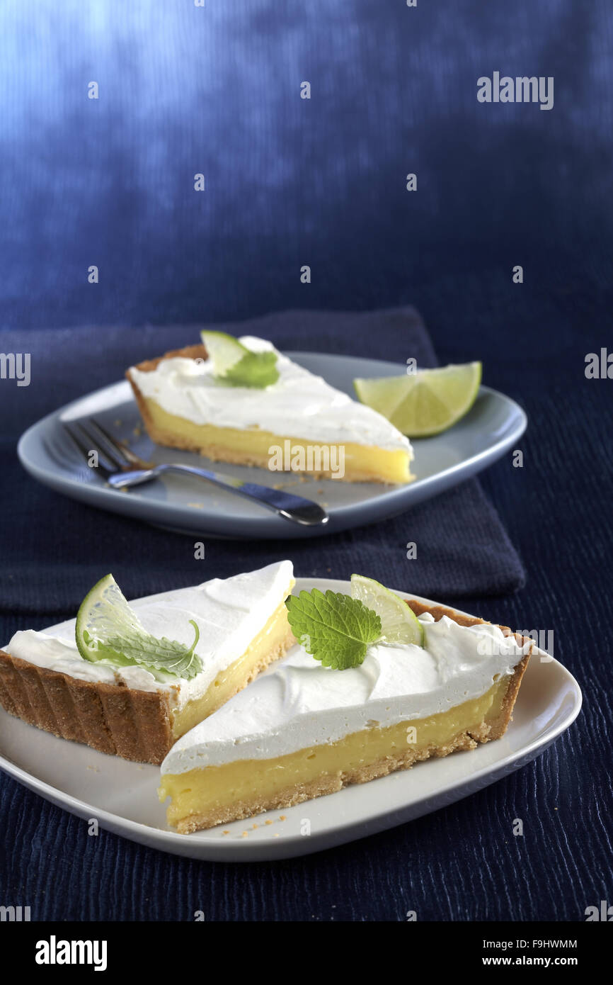 American Lime Pie Stock Photo - Alamy