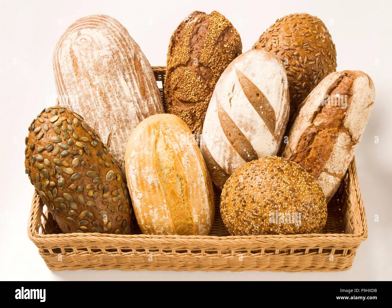 Various types loaves bread hi-res stock photography and images - Alamy