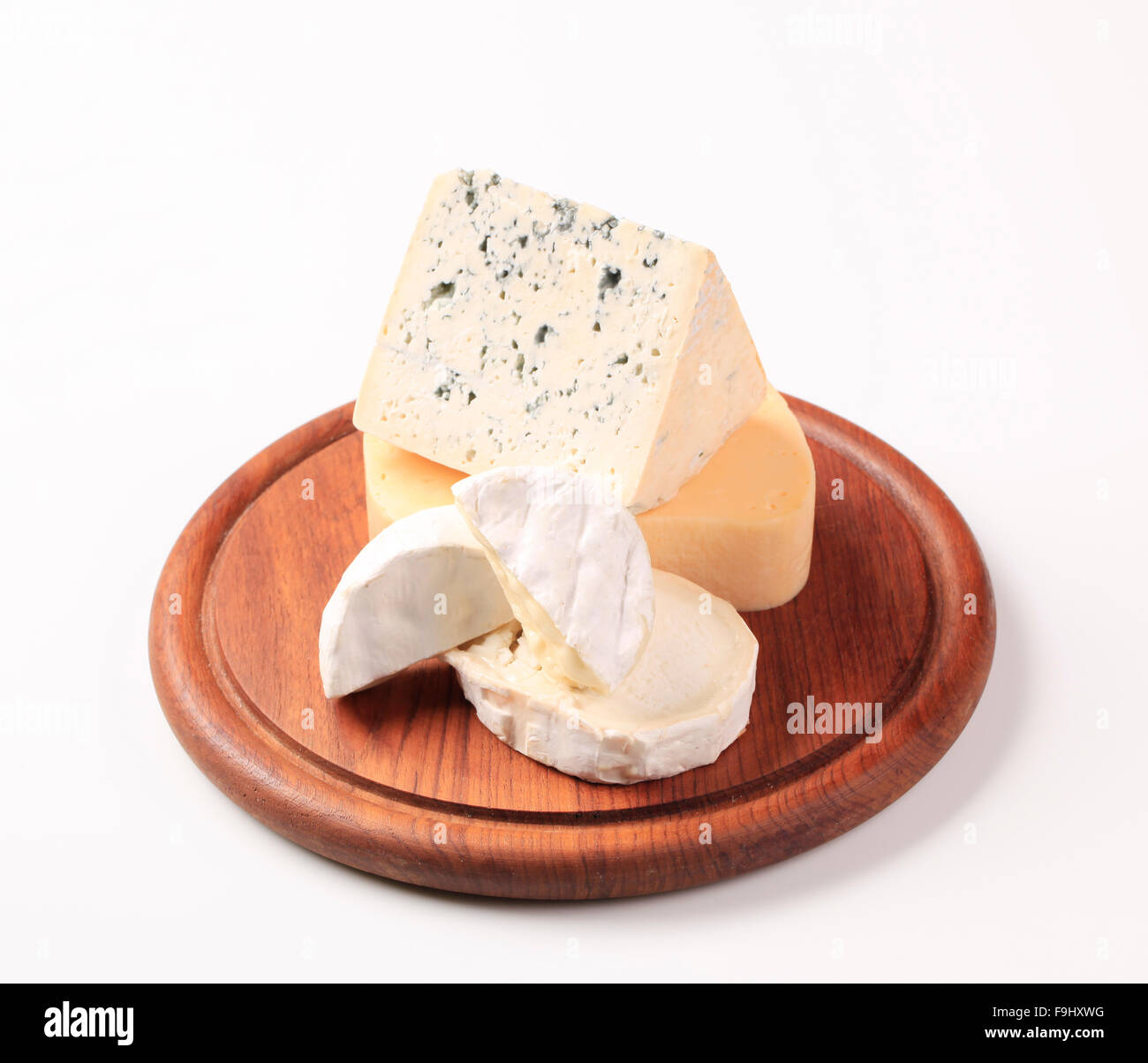 Selection of cheeses Stock Photo - Alamy