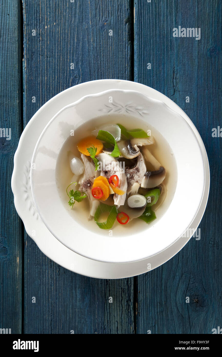 Spicy Rabbit Soup Stock Photo - Alamy