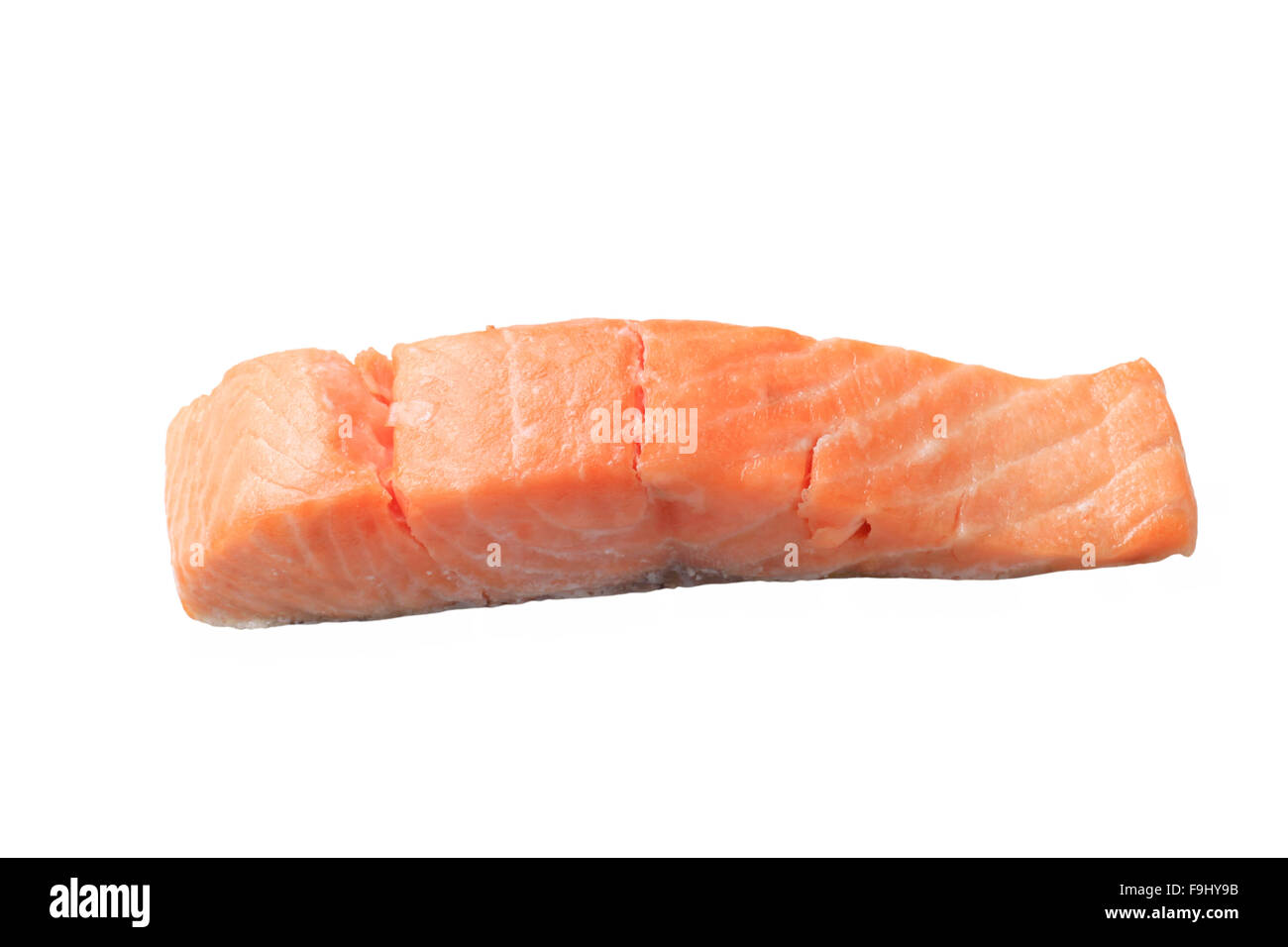 Cooked salmon fillet cutout hi-res stock photography and images - Alamy