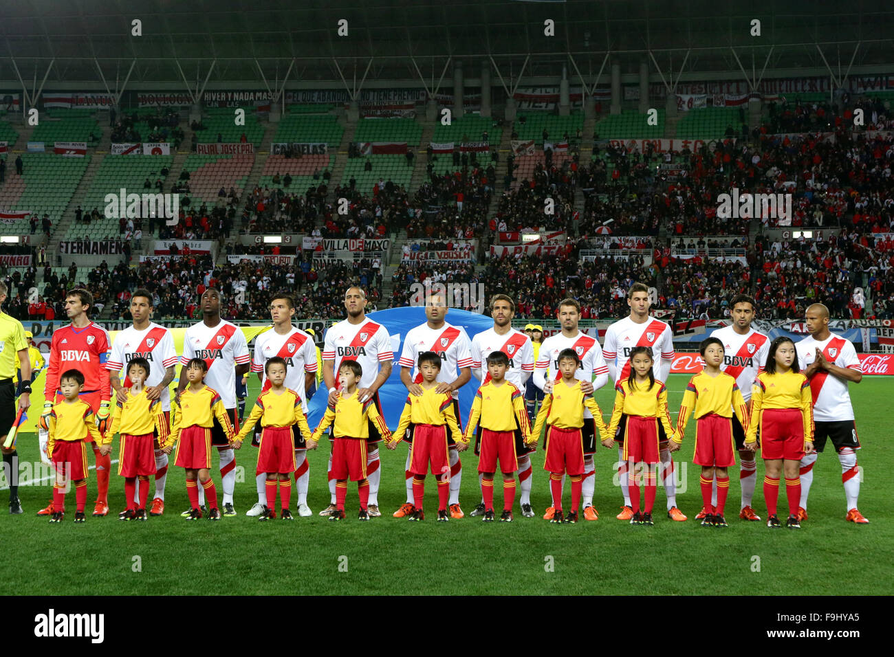 River Plate team group (River Plate), DECEMBER 16, 2015 - Football ...