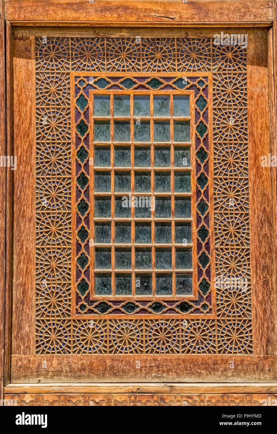Citadel inside windows stained glass Stock Photo - Alamy
