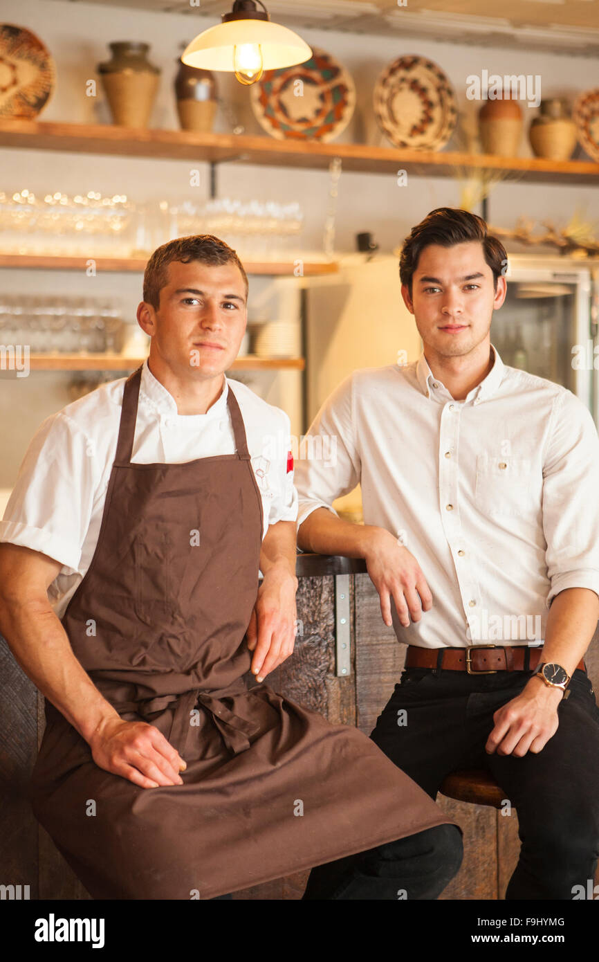 chef Julian Martinez and general manager Jesse Gady, Barbareno ...
