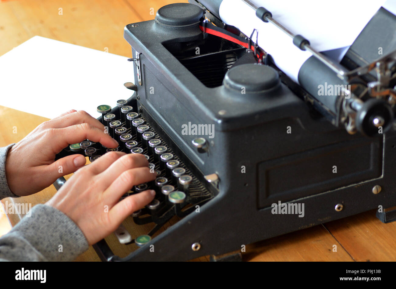 Hand Young Woman Writer Writing High Resolution Stock Photography and ...