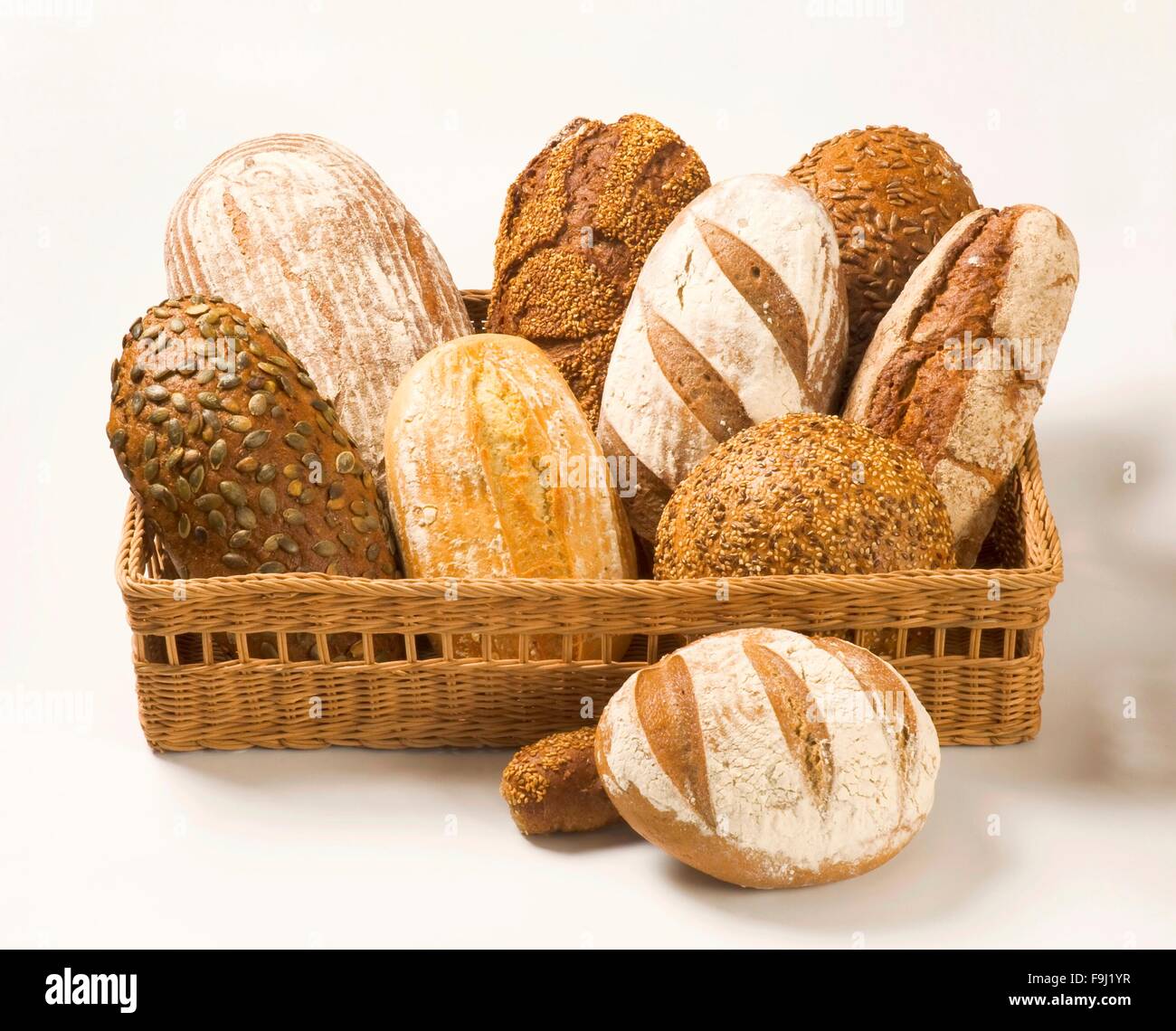 Various types loaves bread hi-res stock photography and images - Alamy