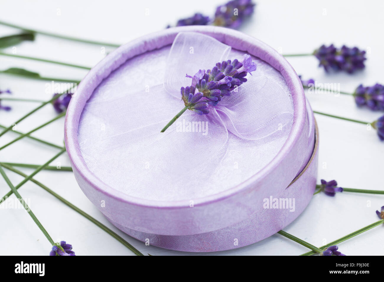 Garden box and lavender hi-res stock photography and images - Alamy