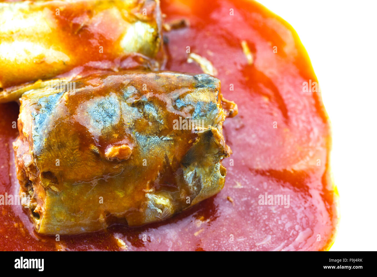 Canned fish tomato sauce Stock Photo - Alamy