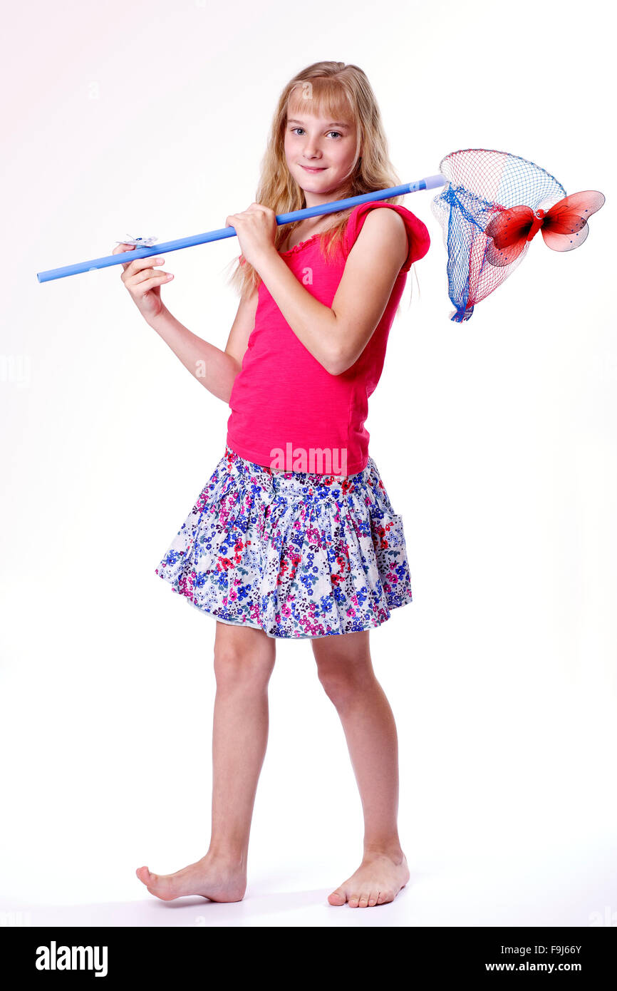 Butterfly catching hi-res stock photography and images - Alamy