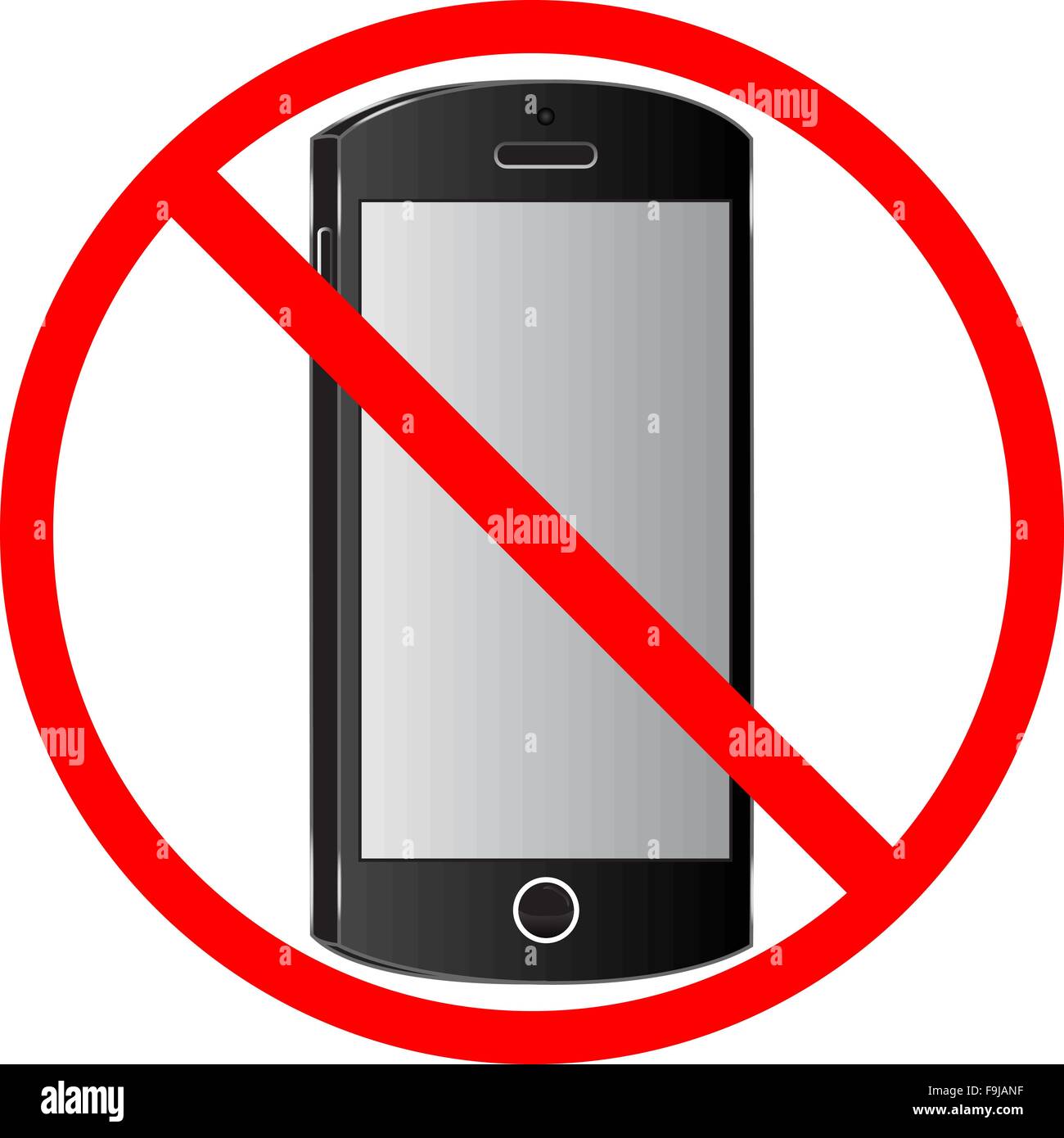 Mobile phone restricted sign airport hi-res stock photography and ...