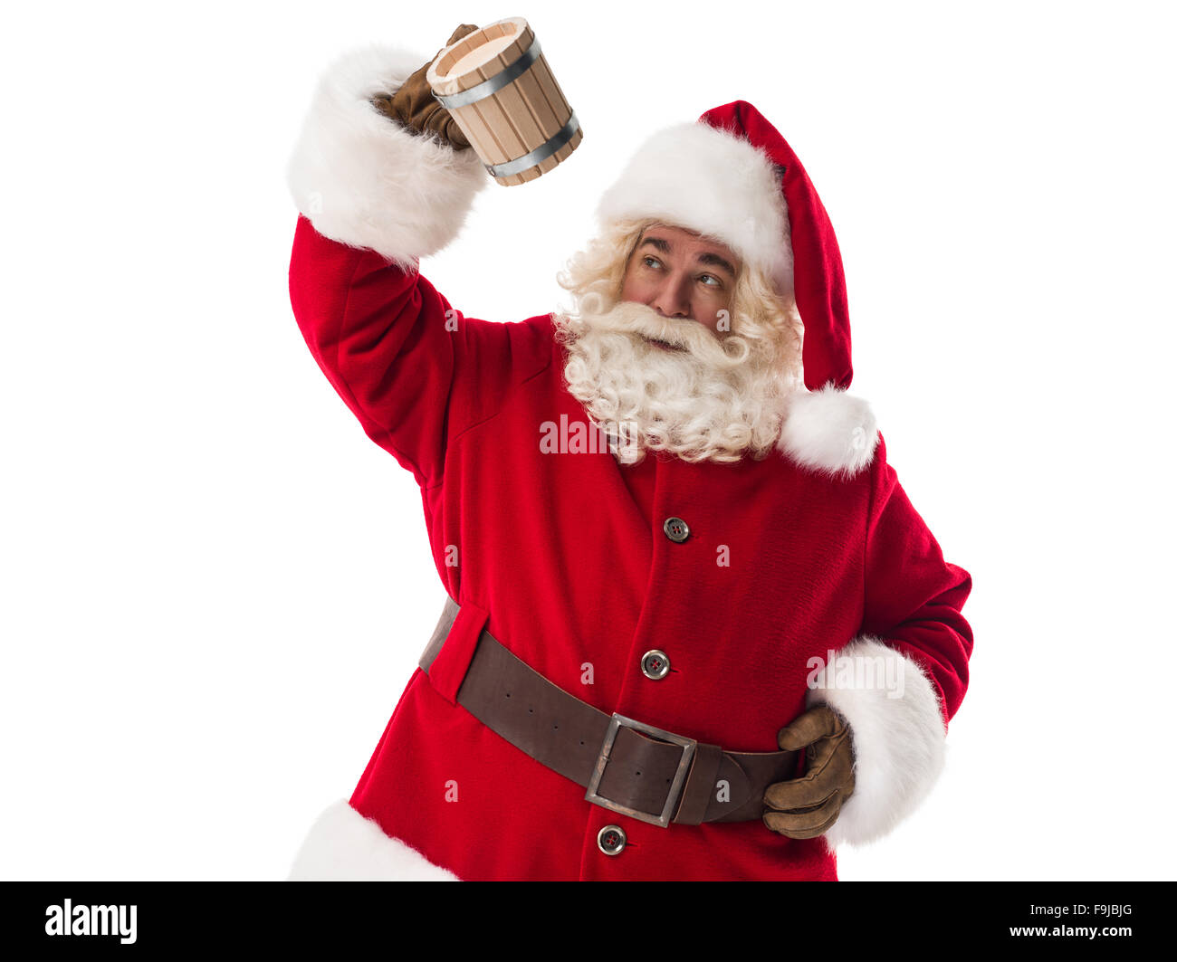 Santa claus drinking beer hi-res stock photography and images - Alamy