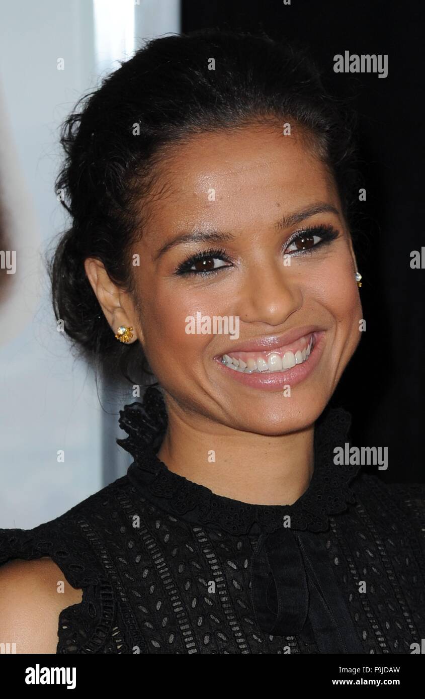 New York, NY, USA. 16th Dec, 2015. Gugu Mbatha-Raw at arrivals for ...