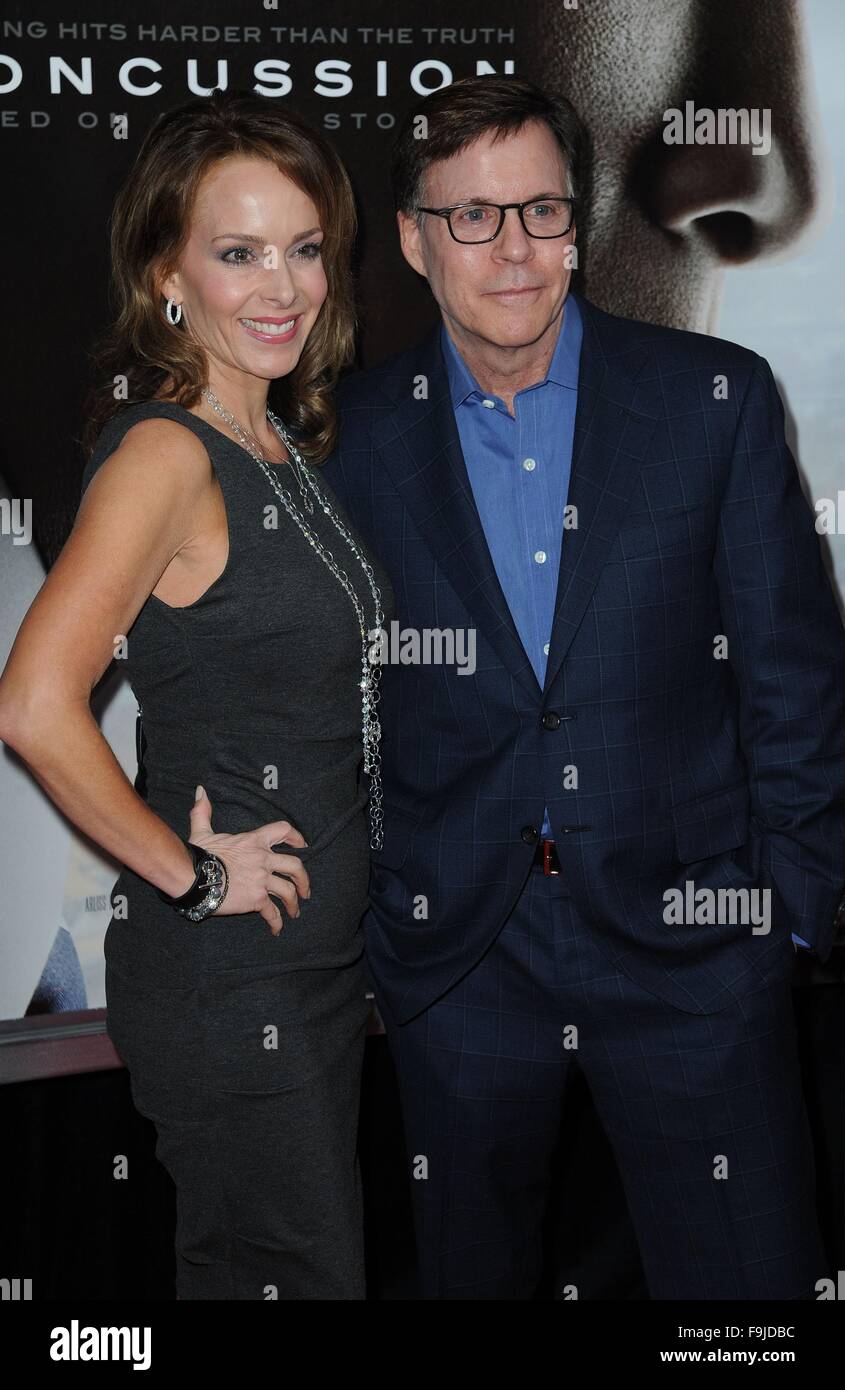 New York, NY, USA. 16th Dec, 2015. Jill Sutton, Bob Costas at arrivals ...
