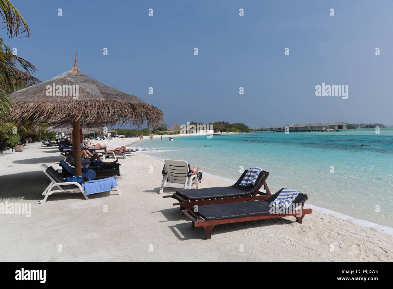 Chaaya Island Dhonveli, resort on Kanuhuraa, 20 km NE of Male, Maldives ...