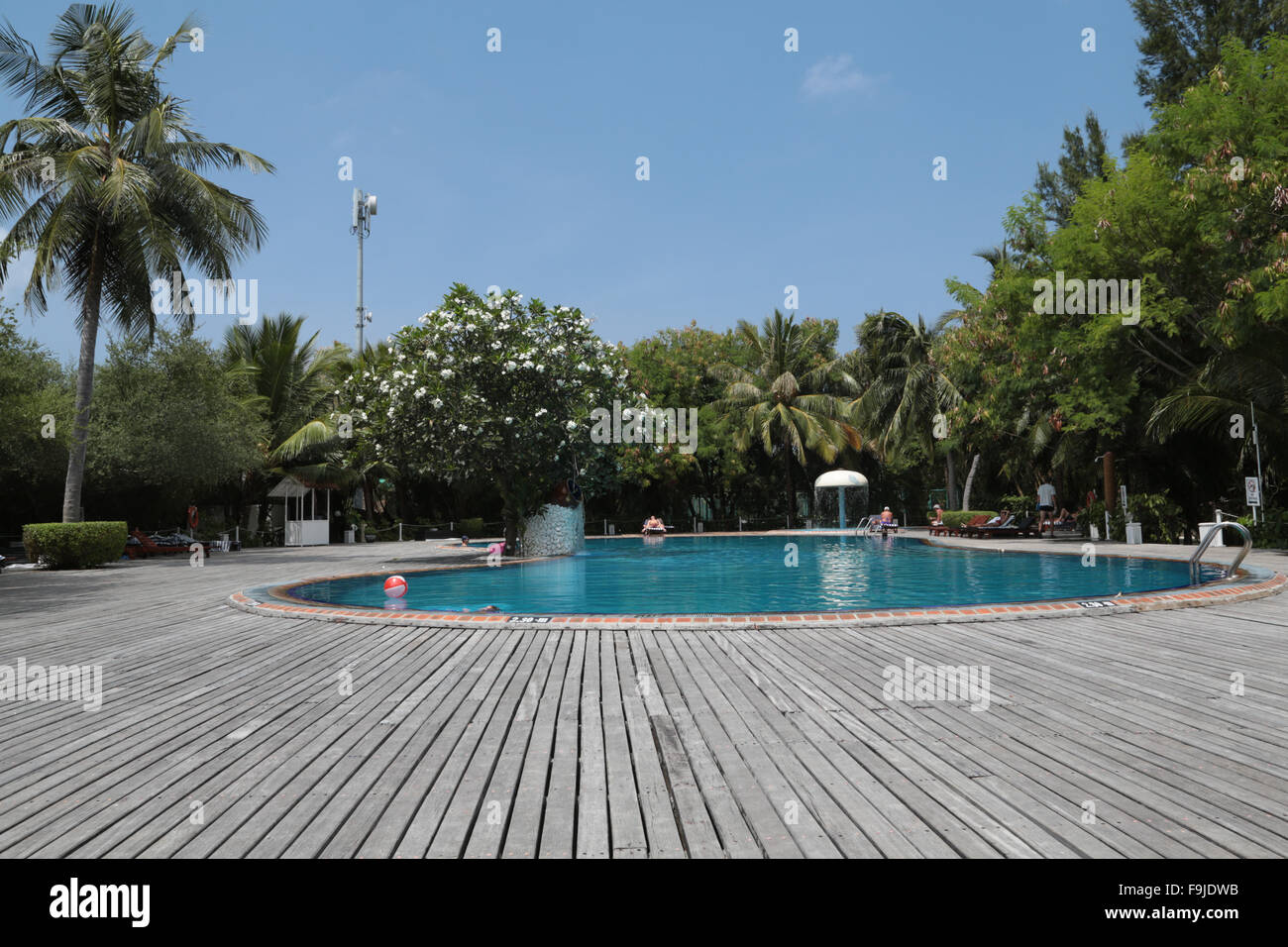 Indian ocean island resort hi-res stock photography and images - Alamy