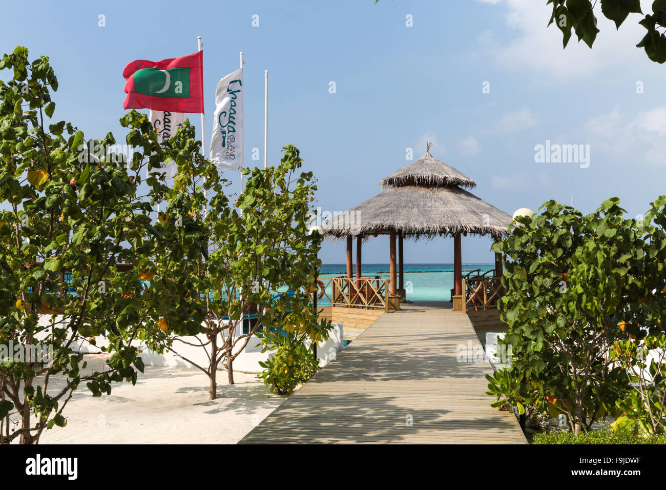 Chaaya Island Dhonveli, resort on Kanuhuraa, 20 km NE of Male, Maldives ...