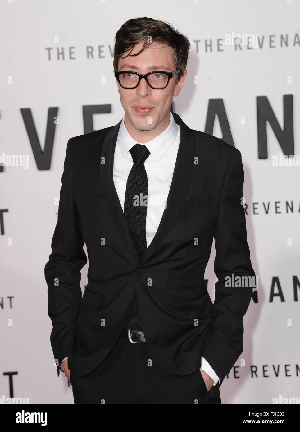 Los Angeles, CA, USA. 16th Dec, 2015. Joshua Burge at arrivals for THE ...
