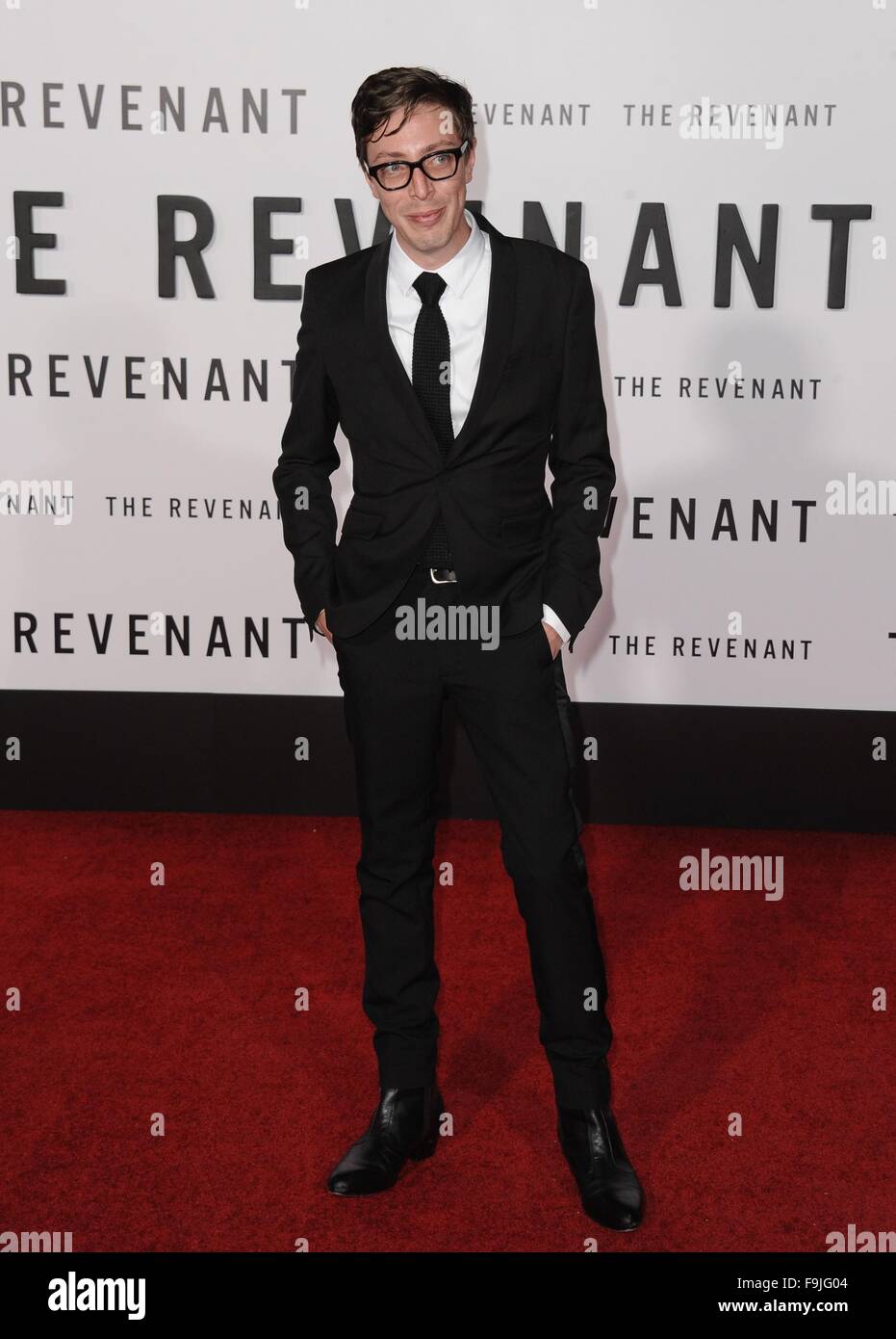 Los Angeles, CA, USA. 16th Dec, 2015. Joshua Burge at arrivals for THE ...