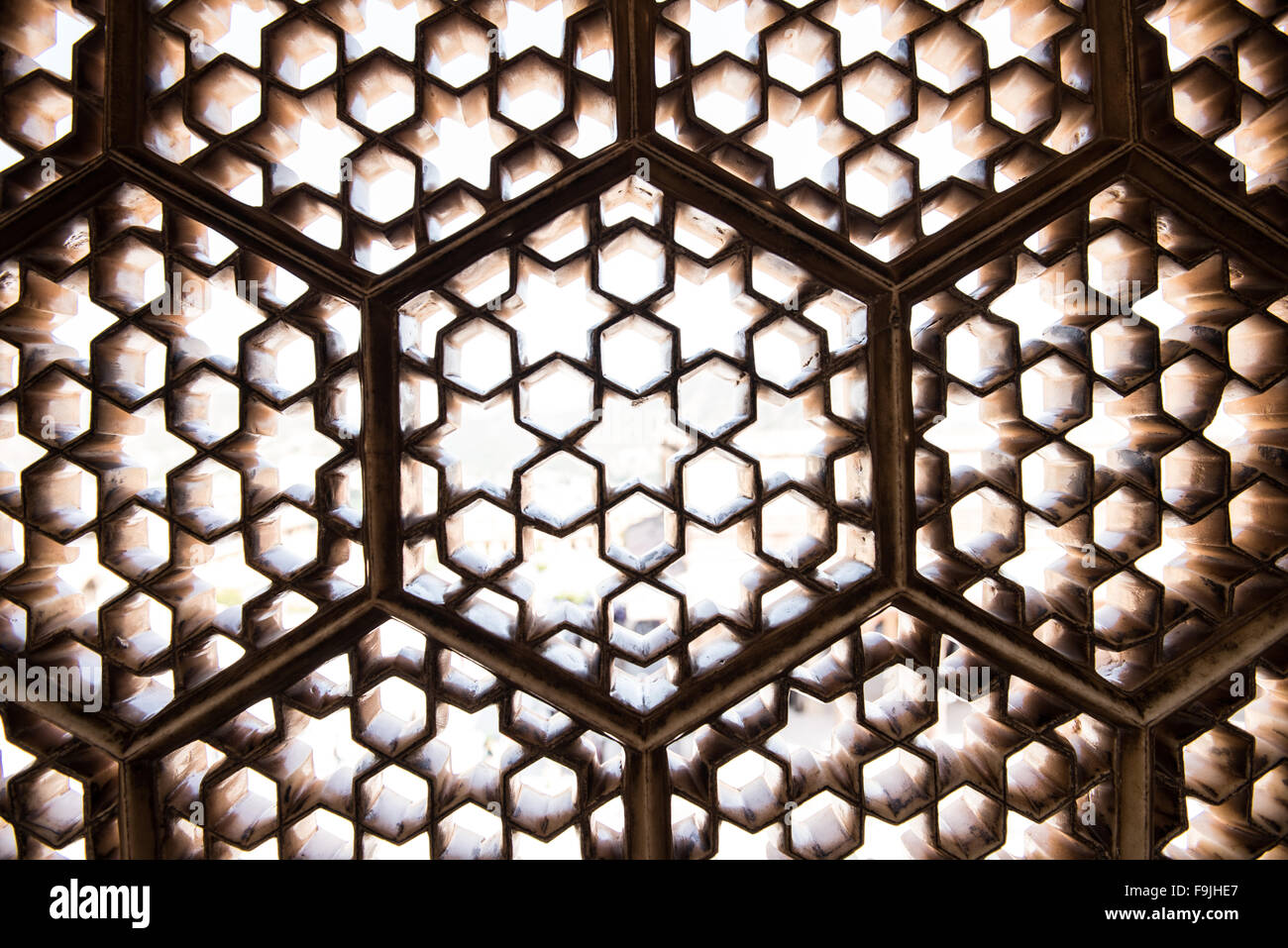 Magnificent Latticed Windows Stock Photo - Alamy