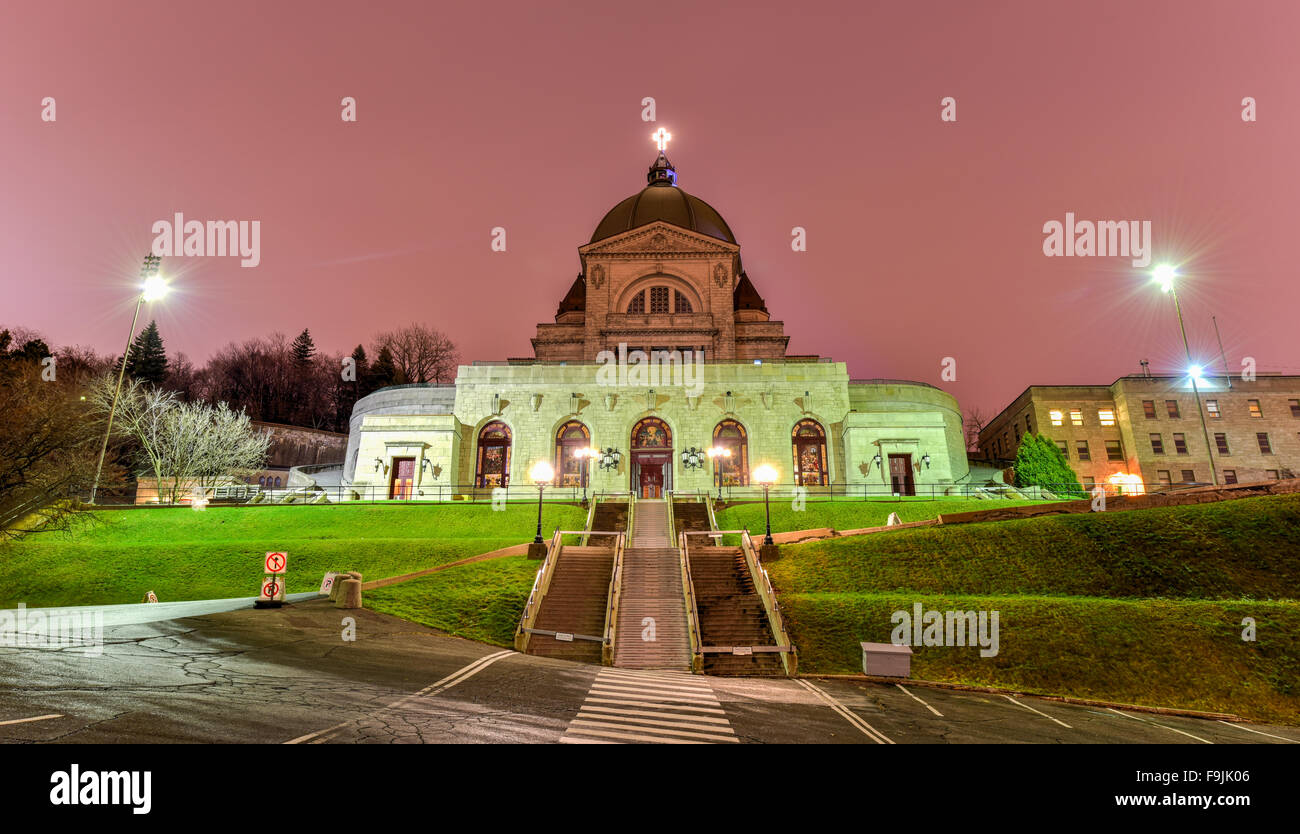Saint Joseph's Oratory of Mount Royal, a Roman Catholic minor basilica ...