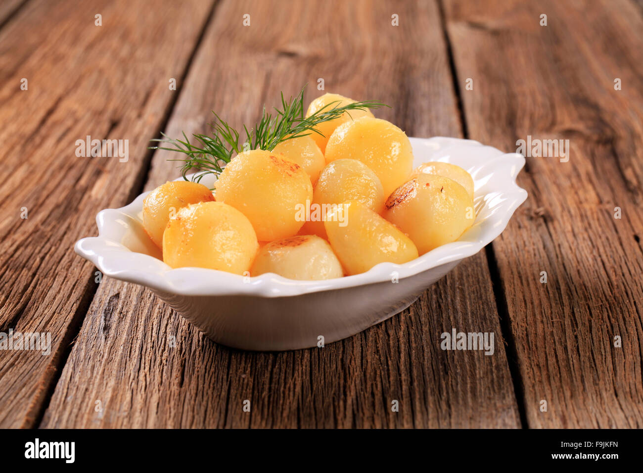 Parisian potatoes (Pommes Parisienne Stock Photo - Alamy