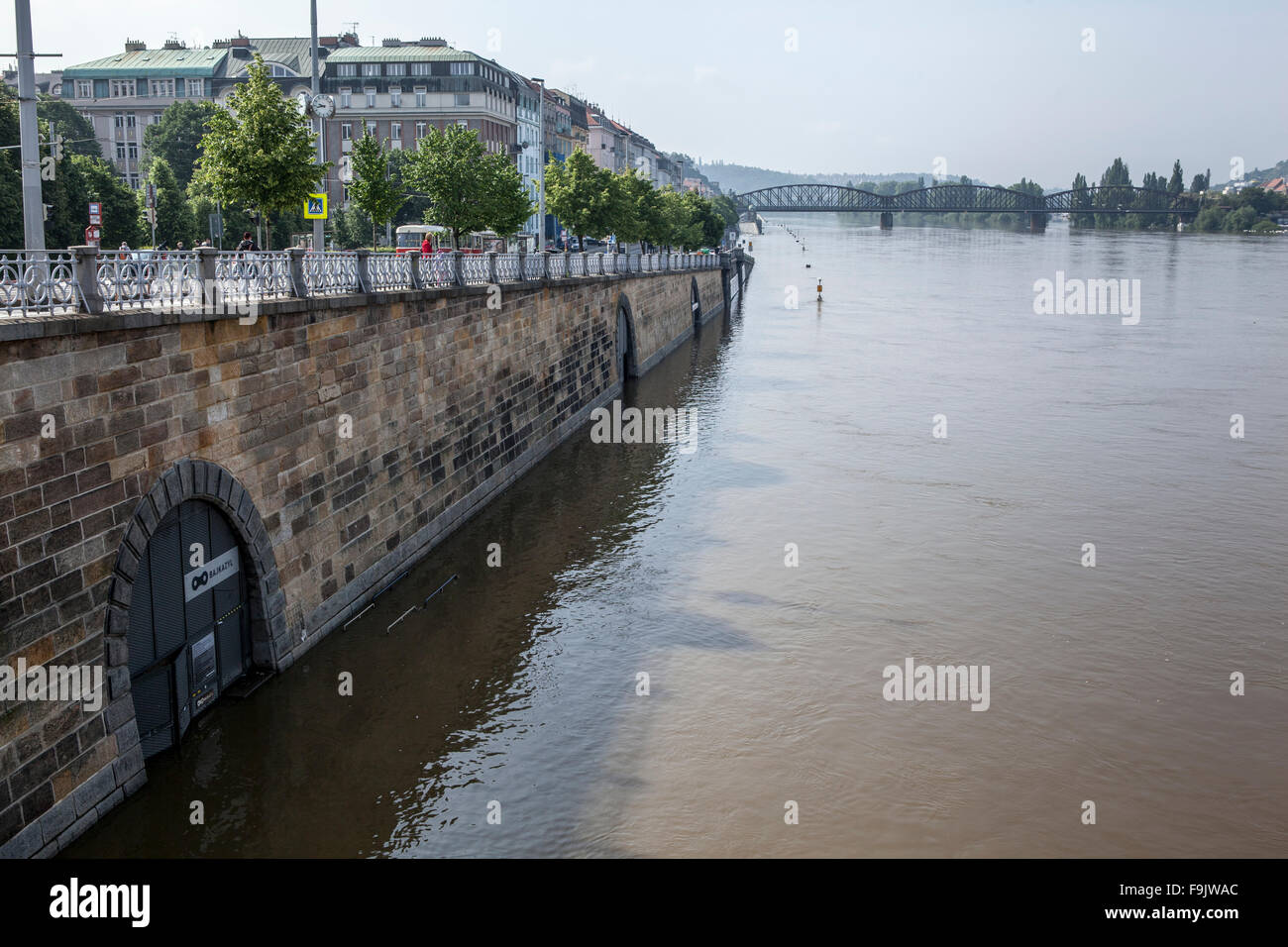 Prague floods hi-res stock photography and images - Alamy