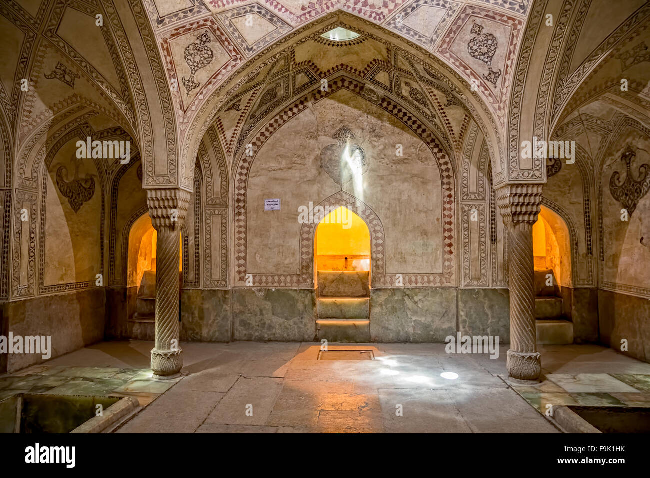 Shiraz Citadel room decoration Stock Photo - Alamy