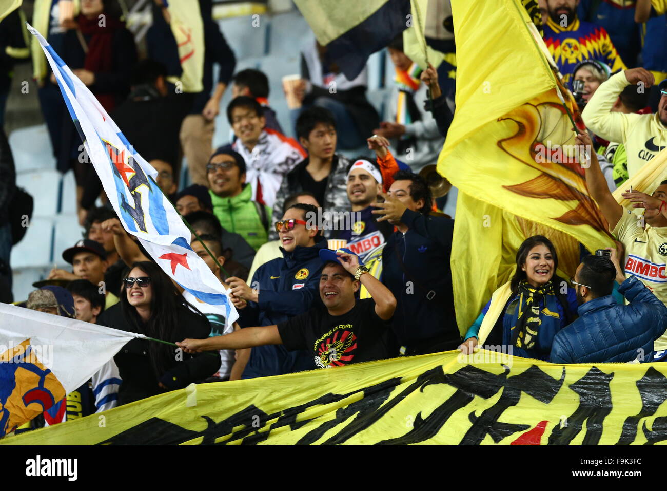 Osaka, Japan. 13th Dec, 2015. Club America fans Football/Soccer : Club ...