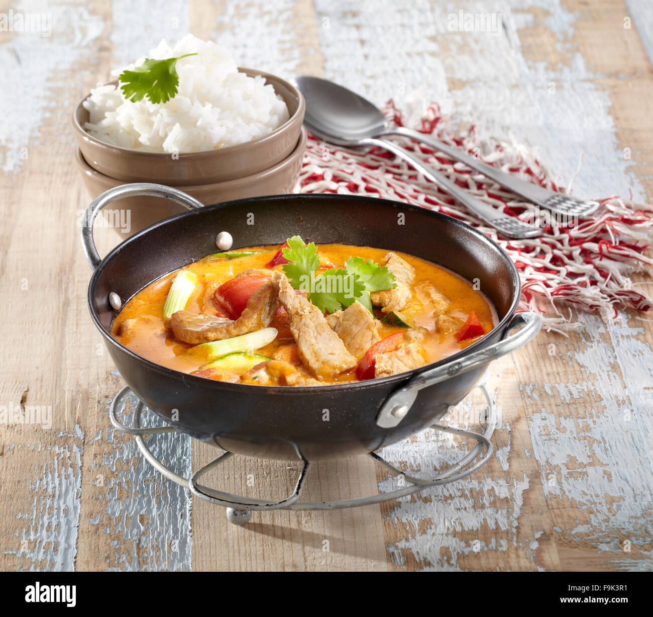 Thai pork curry Stock Photo - Alamy