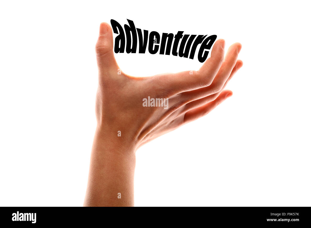 Adventure word Cut Out Stock Images & Pictures - Alamy