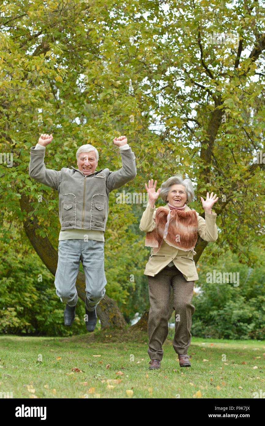 having fun in park Stock Photo - Alamy