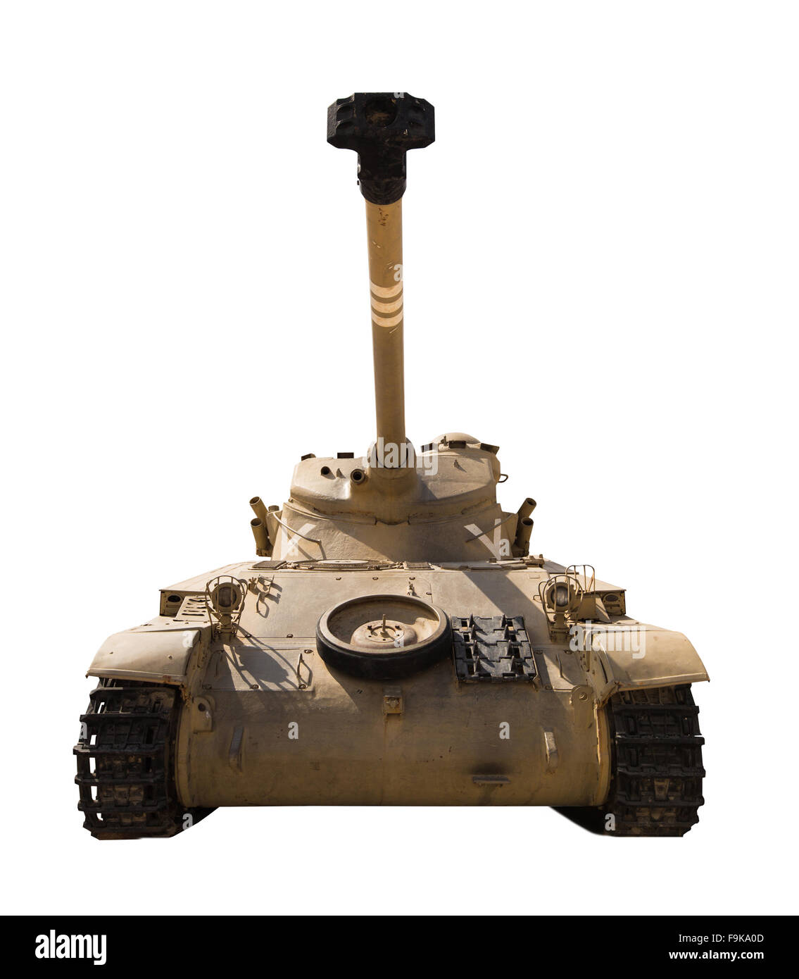 vintage the tank isolated on a white background Stock Photo - Alamy